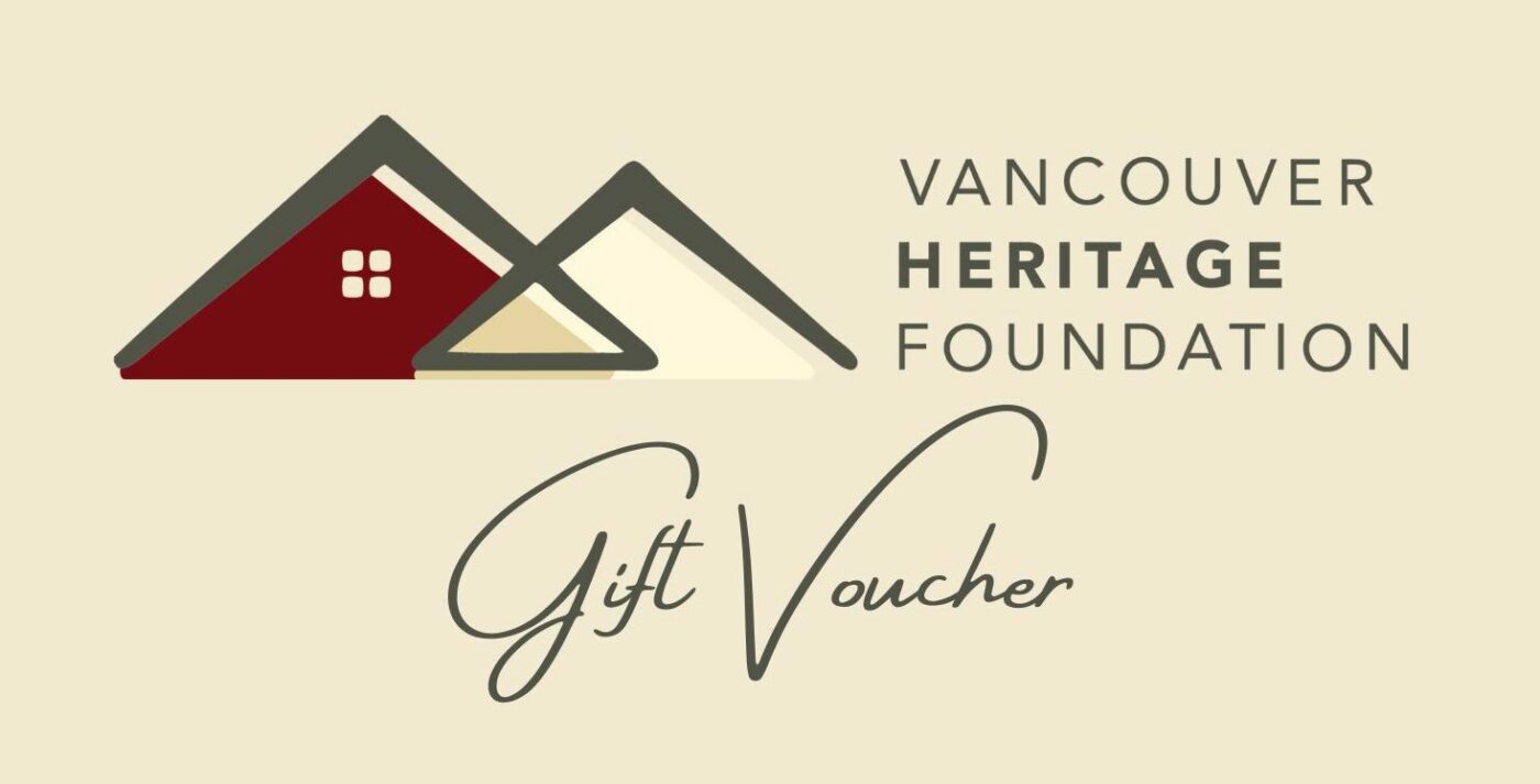 Gift Voucher - Vancouver Heritage Foundation